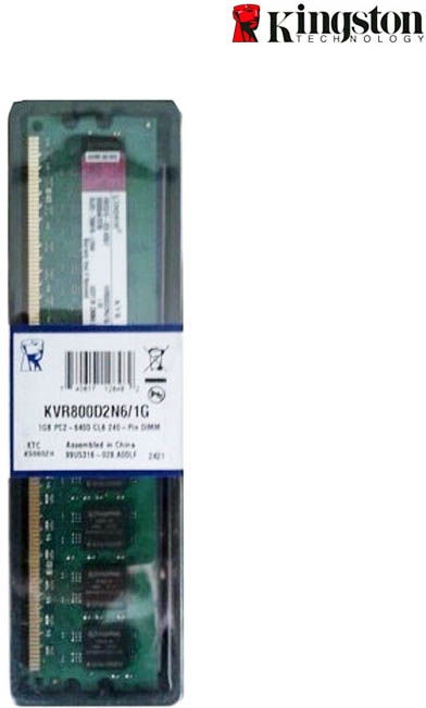 Kingston 1GB DDR2RAM (KVR800D2N6/1G) - Buy Kingston 1GB DDR2RAM ...