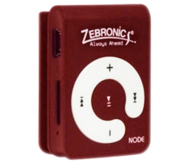 Buy Zebronics Node MP3 Player (Red) (Without In-Built Memory) Online at ...