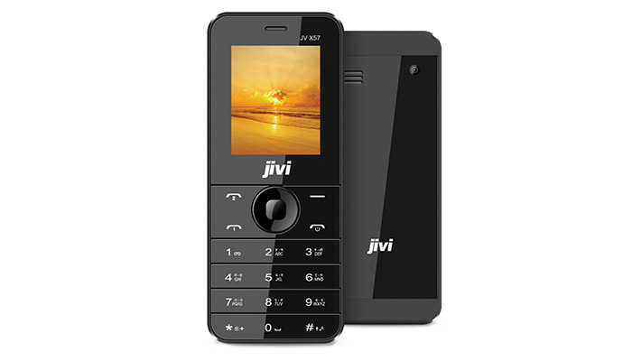 Buy Jivi JV-X57 Dual Sim Bar Mobile Phone Online @ ₹1499 from ShopClues